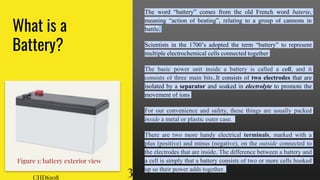 Battery | PPT