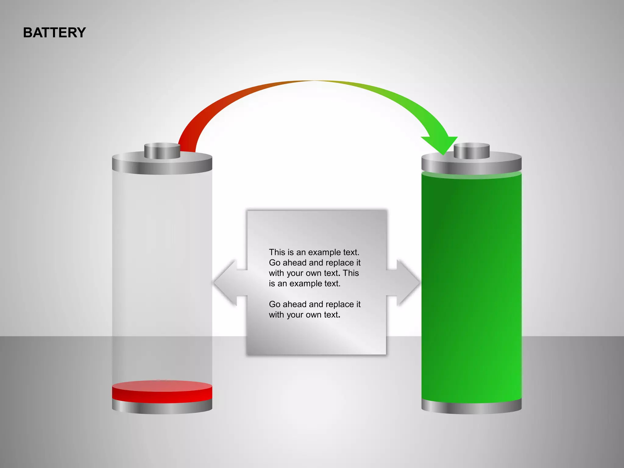 Battery Charge Diagrams (for PowerPoint and Google Slides) | PPT