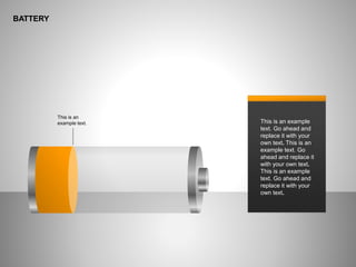Battery Charge Diagrams (for PowerPoint and Google Slides) | PPT