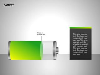 Battery Charge Diagrams (for PowerPoint and Google Slides) | PPT