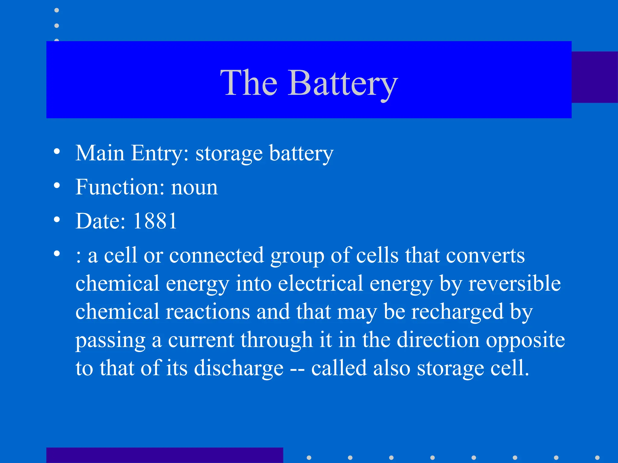battery safety at work powerpoint presentation | PPT