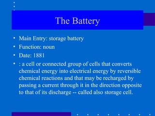 battery safety at work powerpoint presentation | PPT