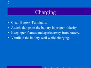 battery safety at work powerpoint presentation | PPT
