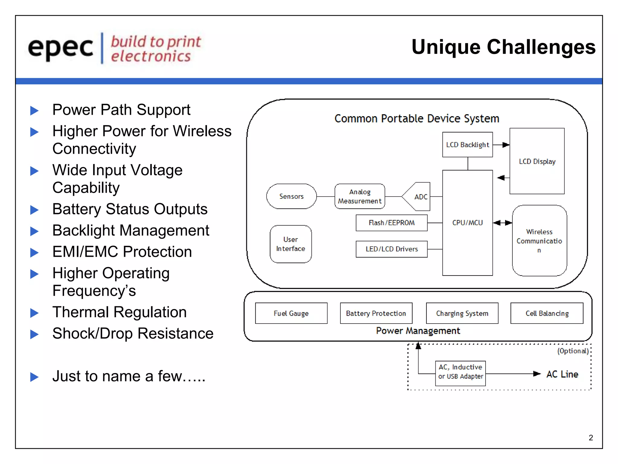 Battery Power Management for Portable Devices | PPTX