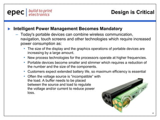 Battery Power Management for Portable Devices | PPTX