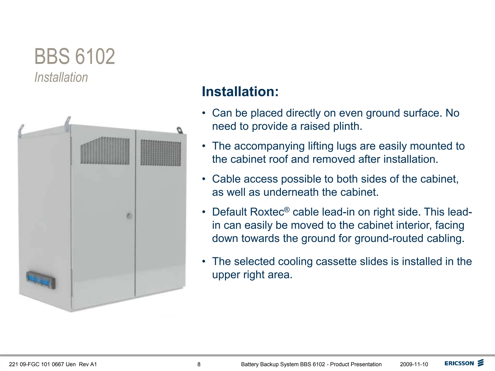 Battery Backup System BBS 6102 - Product Presentation.ppt