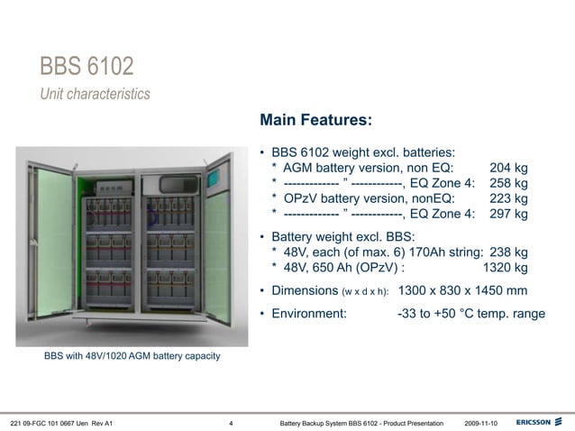 Battery Backup System BBS 6102 - Product Presentation.ppt