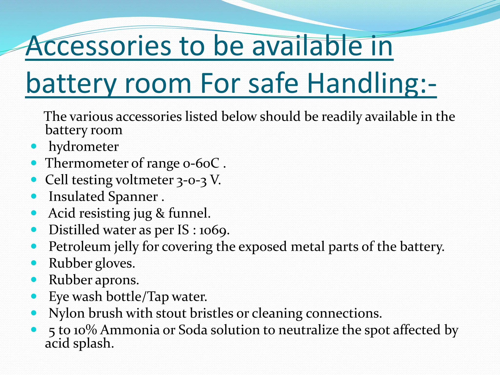 BATTERY BANK AND ITS MAINTENANCE PROCEDURE NEW.pptx
