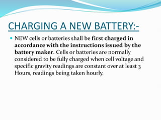 BATTERY BANK AND ITS MAINTENANCE PROCEDURE NEW.pptx
