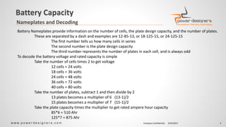 Forklift Battery Basics | PPTX