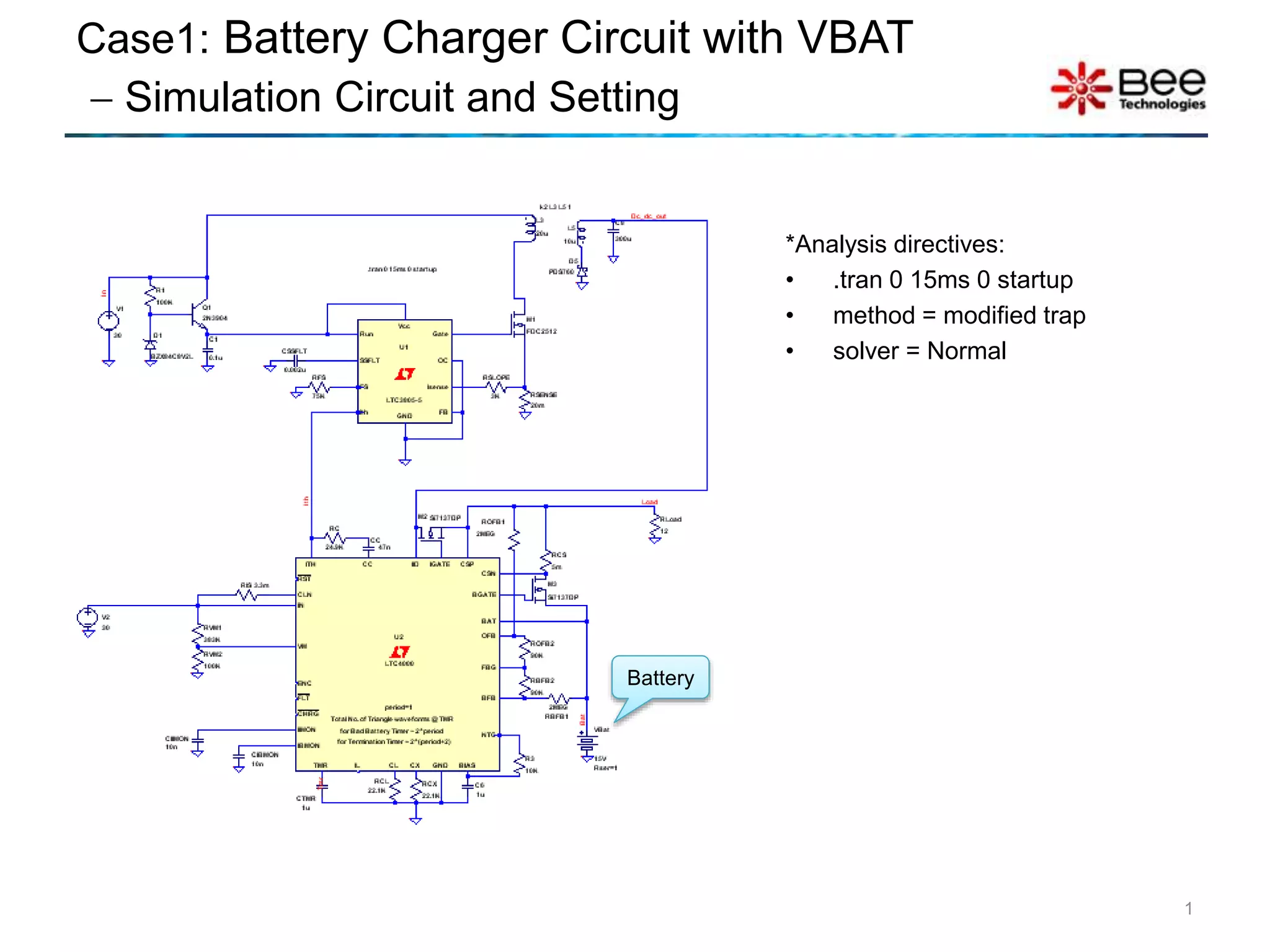 Battery charger using ltspice | PPT