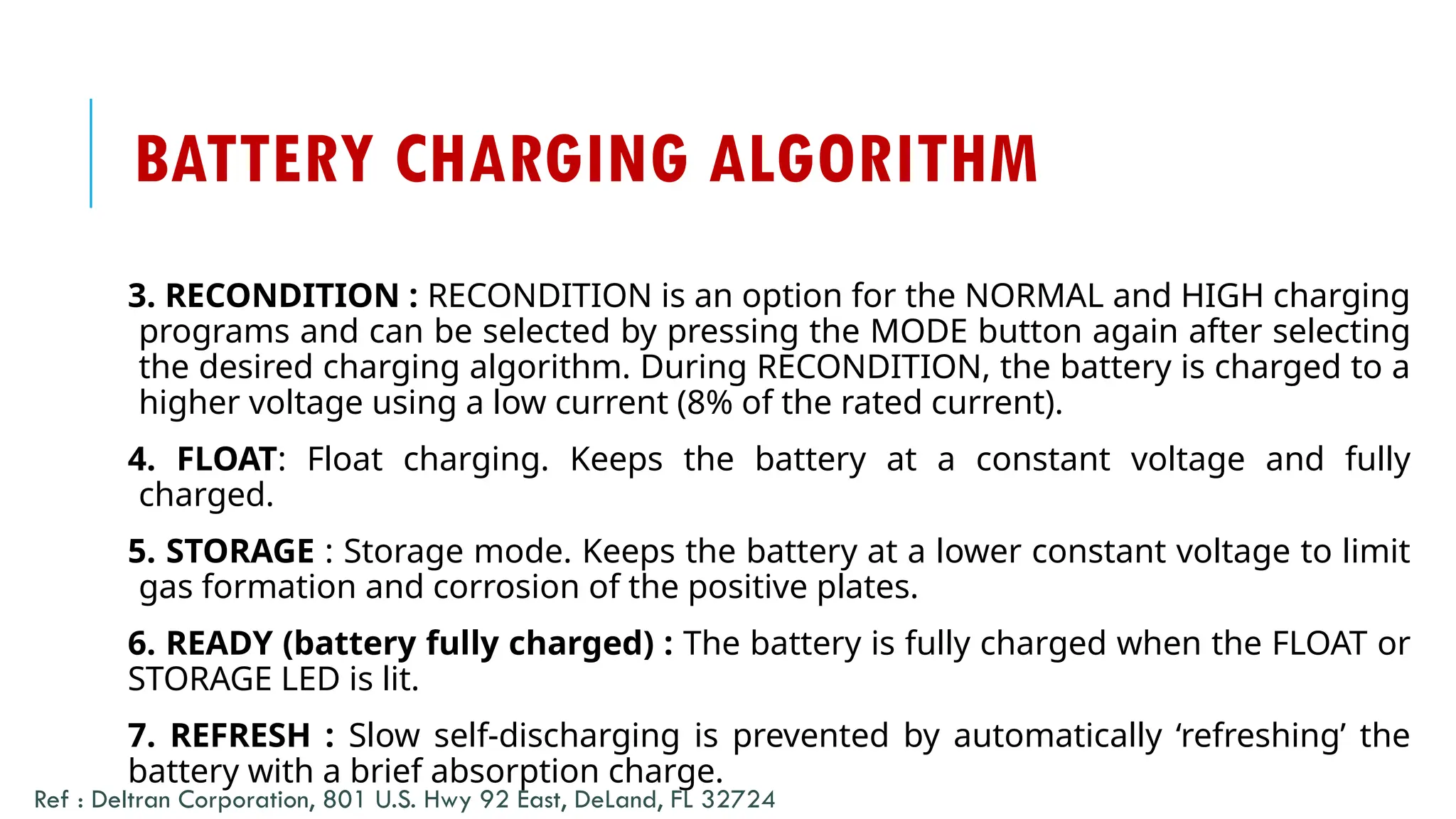 Electric Vehicle Battery Charging Algorithm | PPT