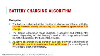 Electric Vehicle Battery Charging Algorithm | PPTX