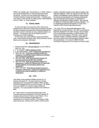 Battery charging and backup | PDF