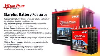 Battery Companies in Nigeria - Star Plus Battery | PPTX