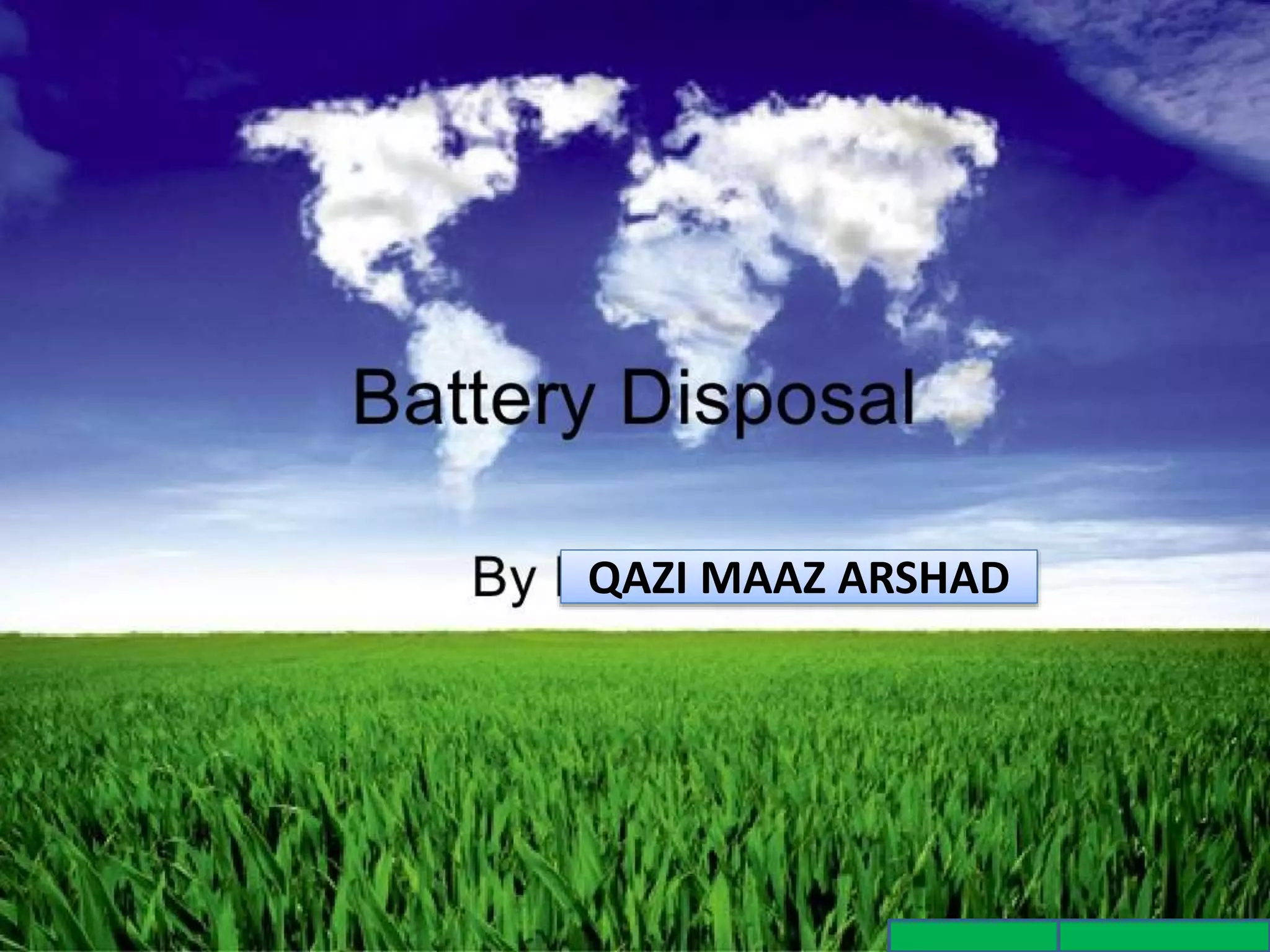 Battery disposal | PPT