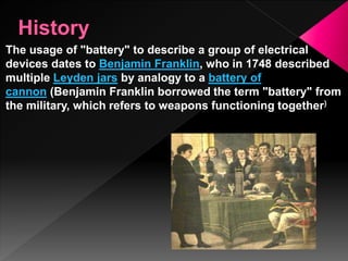 Battery (electricity) | PPT