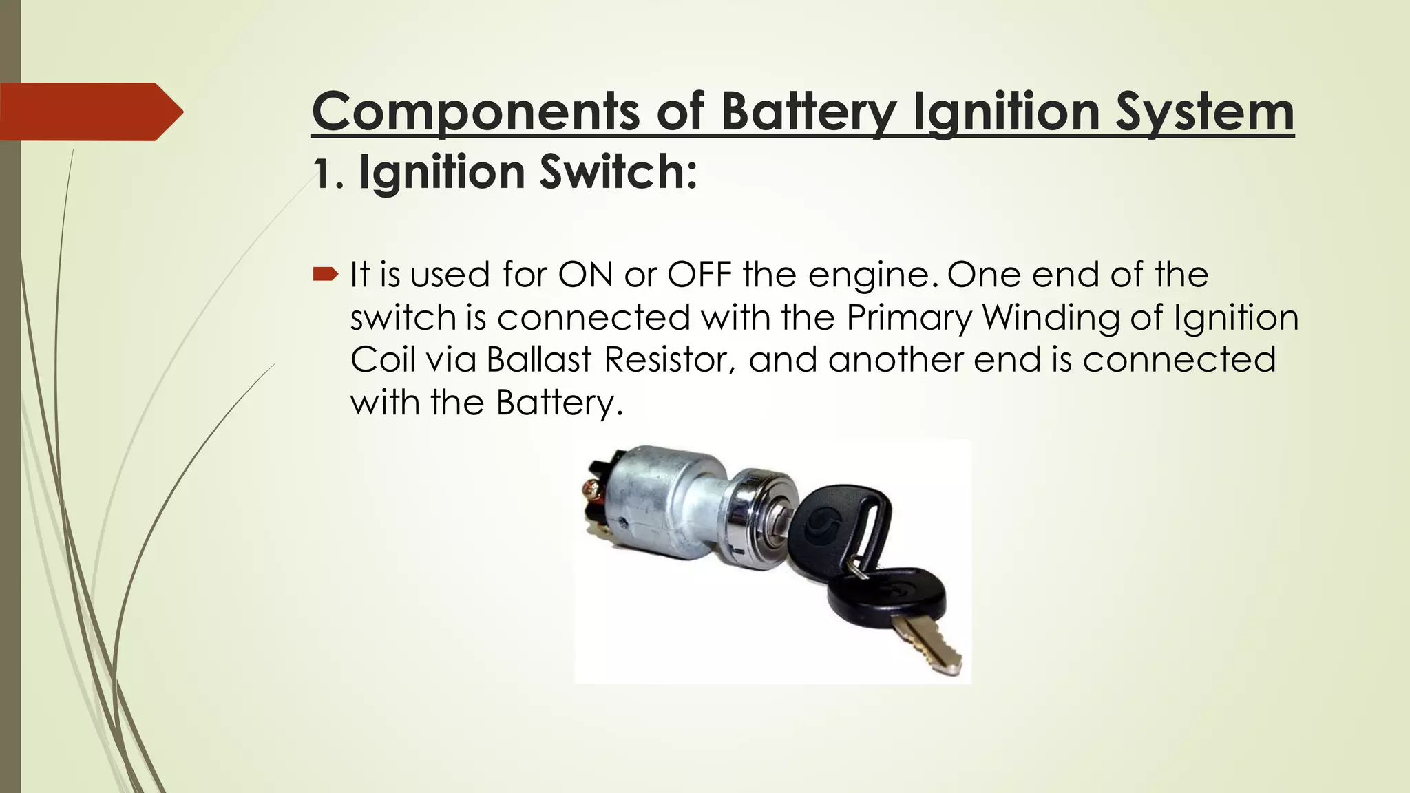 Battery ignition system | PDF