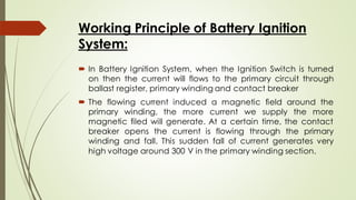 Battery ignition system | PDF