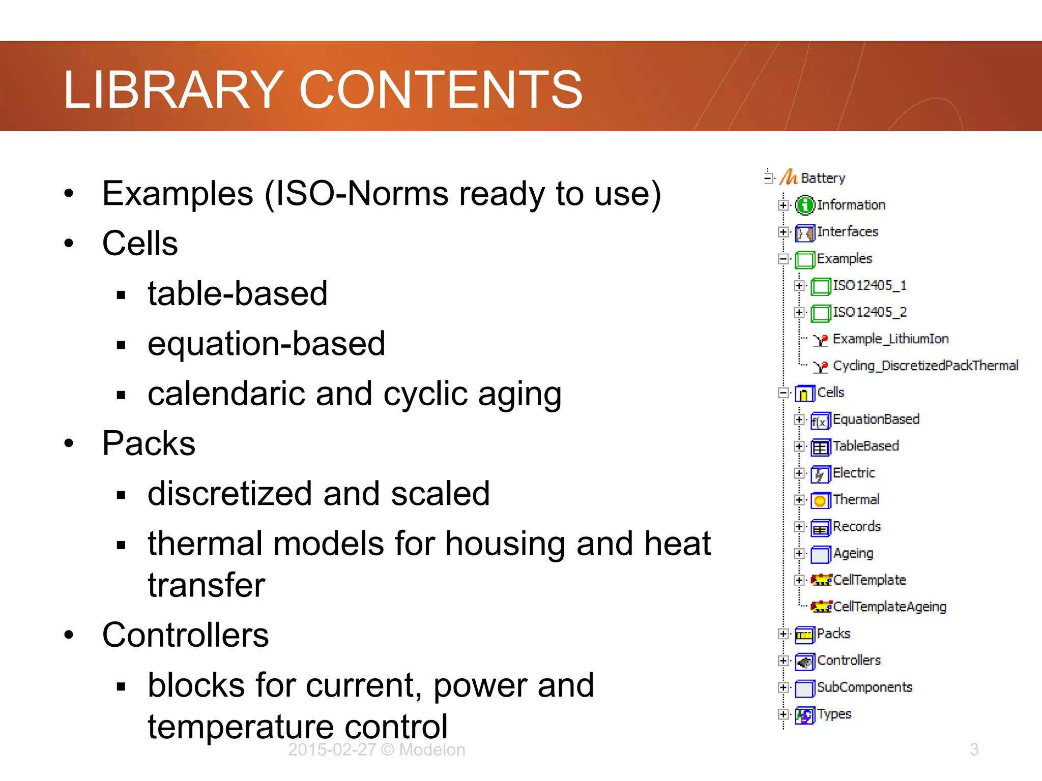 Battery Library 2015 | PPT