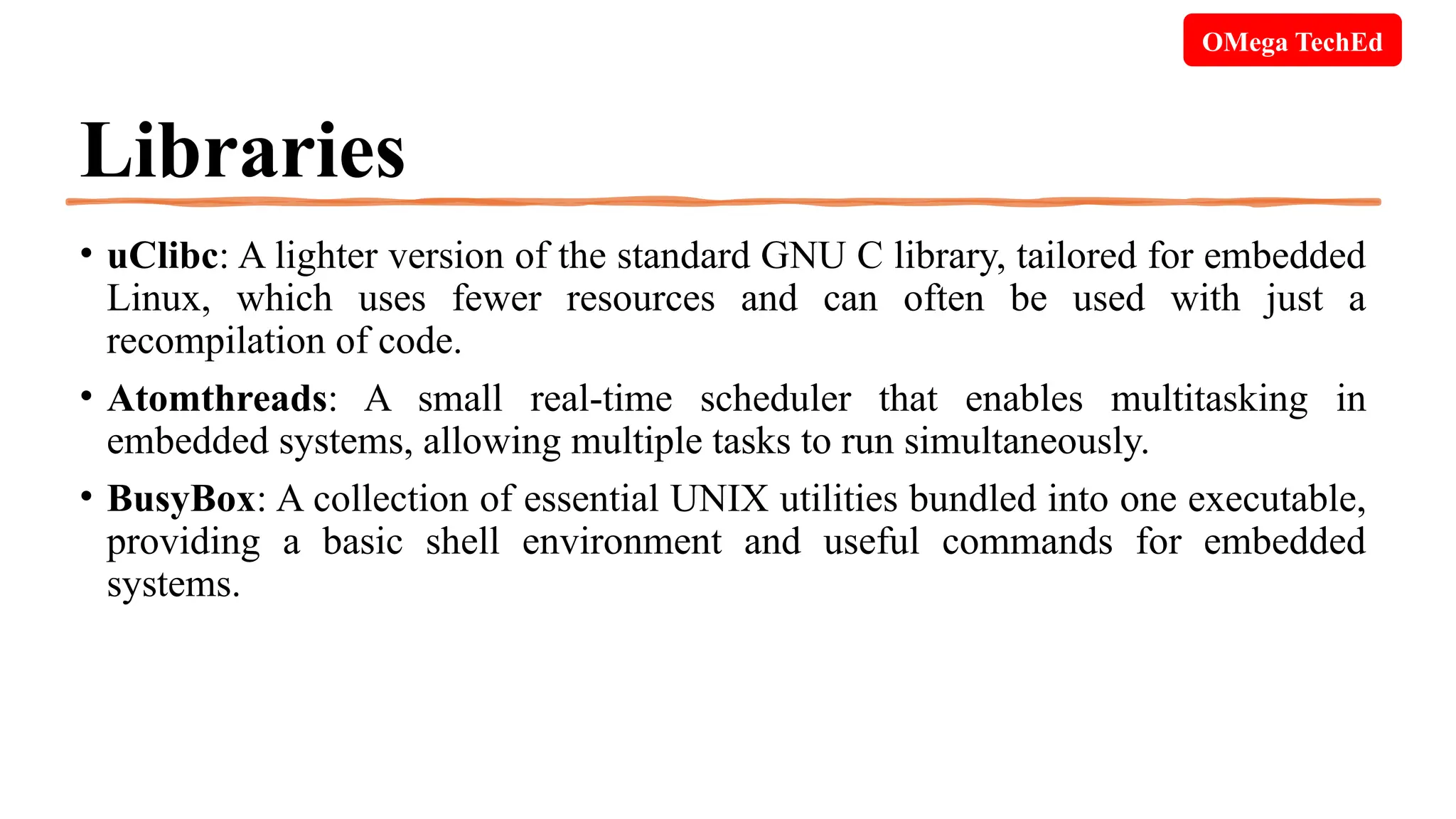 Performance and Battery Life, Libraries, Debugging. | PPTX