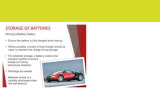 Battery Maintenance and Safety | PPTX