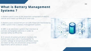 BATTERY MANAGEMENT SYSTEM (13).pptx............ | PPTX