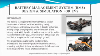 Battery Management System (BMS) Design & Simulation for EVs.pptx