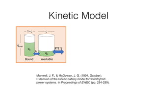 HOMER Energy Battery models | PDF