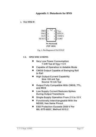 Battery Monitoring And Charging System | PDF