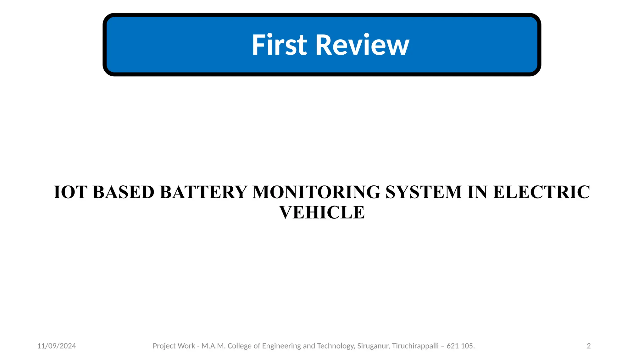 battery monitoring system.pptx electric vehicle | PPTX