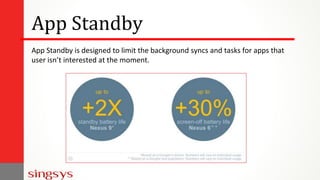 Android Battery optimization Android Apps | PPTX