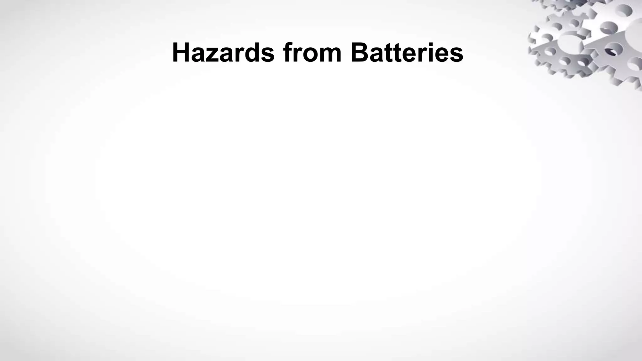 Safe Battery Handling | PPTX