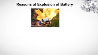 Safe Battery Handling | PPTX