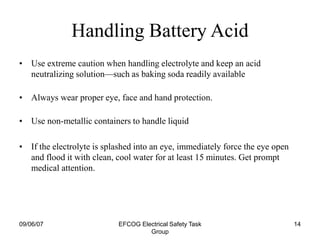 battery_safety.ppt | Chemistry | Science