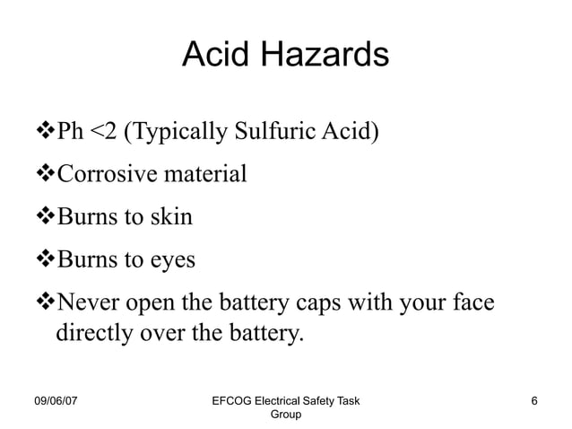 battery_safety.ppt | Chemistry | Science