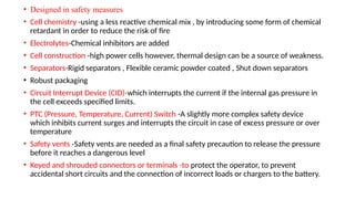Battery standards- ENERGY STORAGE SYSTEMSpptx | PPT