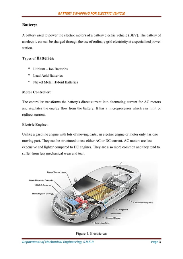 Battery swapping project | PDF