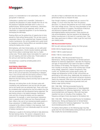 Battery Testing Guide | PDF