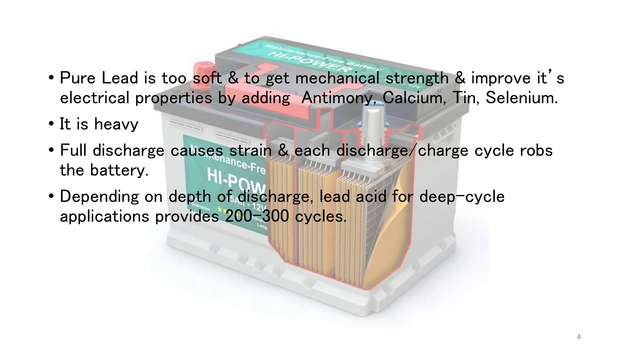 Different Types of Battery and its description | PPTX