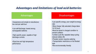 Different Types of Battery and its description | PPTX
