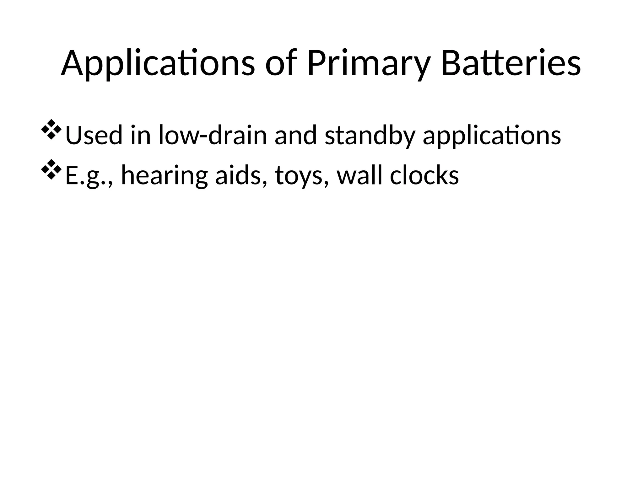 Batteries: Types, Working Principles, and Practical Applications | PPTX