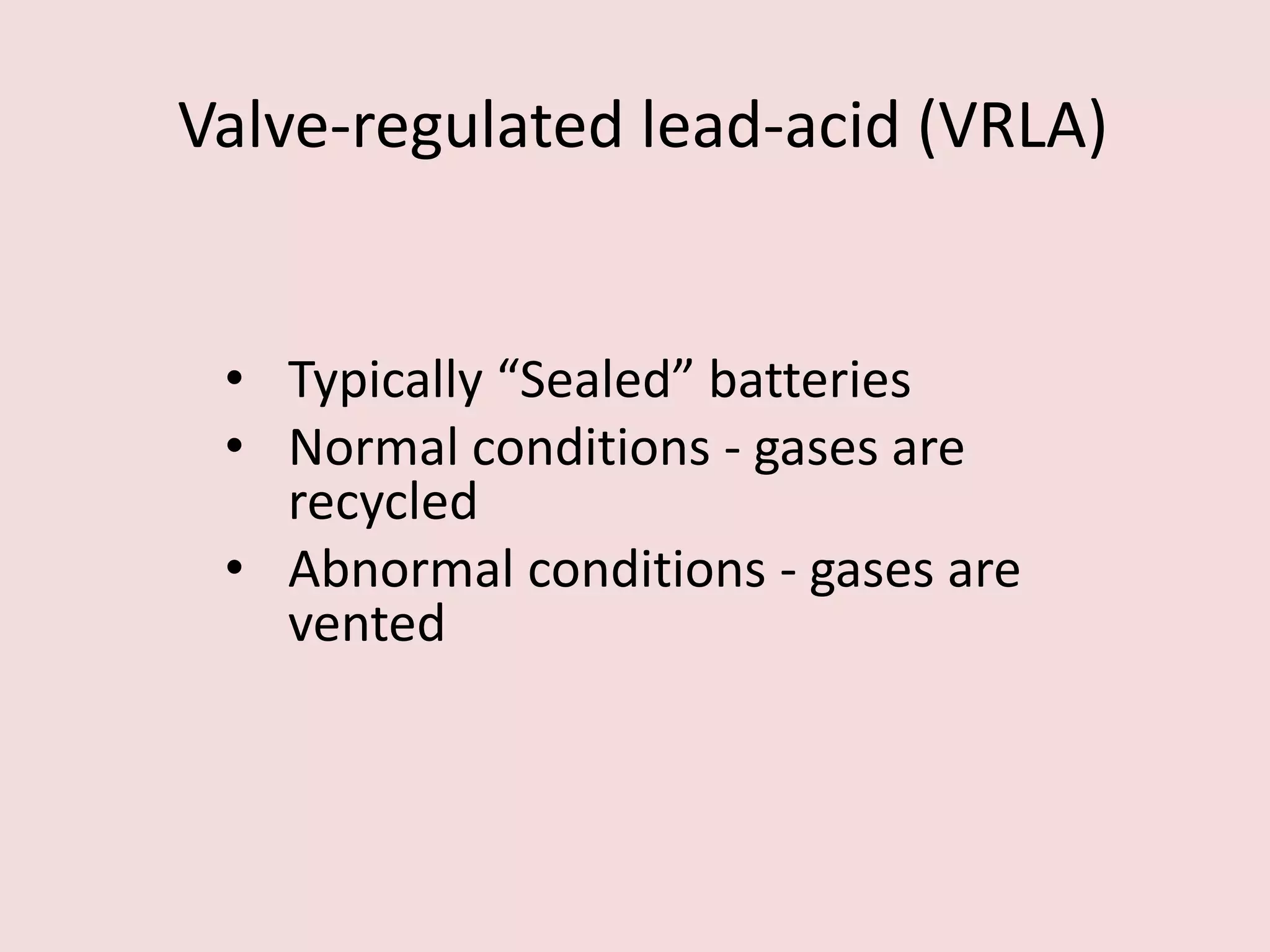 Battery Ventilation | PPTX