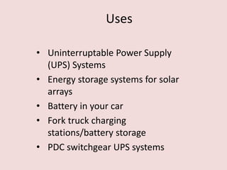 Battery Ventilation | PPTX