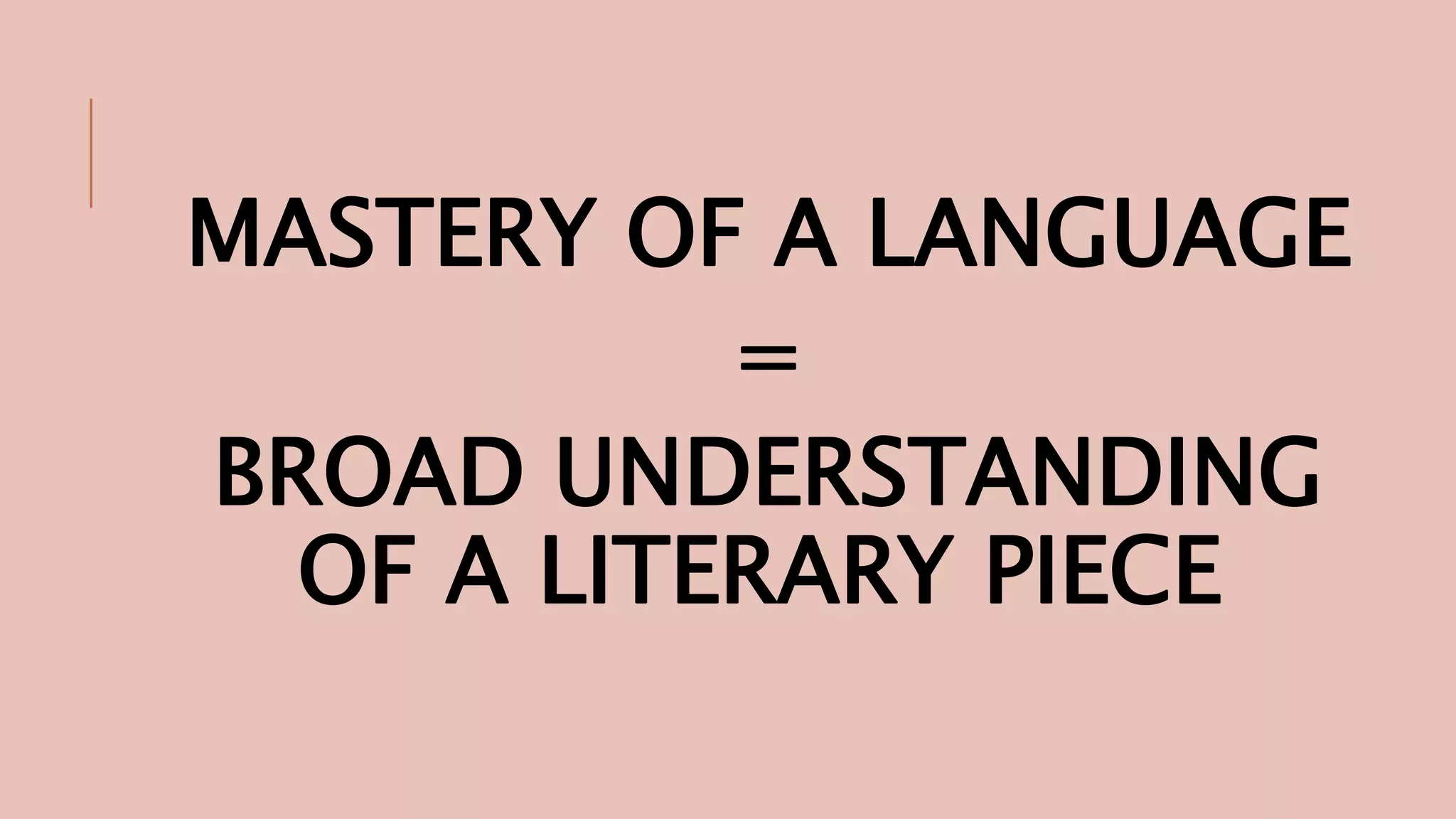 Language Based Approach | PPTX