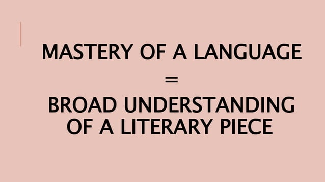 Language Based Approach | PPTX | Homework and Study | Education