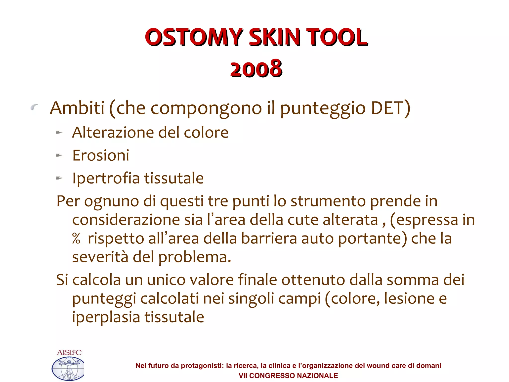 Il wound care e le stomie | PPT