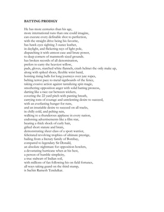 Batting Prodigy | DOC