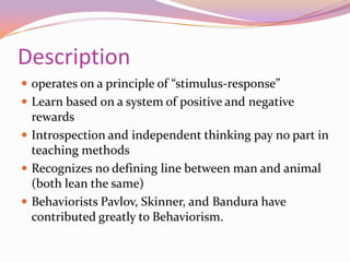 Behaviorism | PPTX | Dogs | Pets