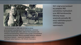 The Battle of Britain Bitwa o Anglię | PDF